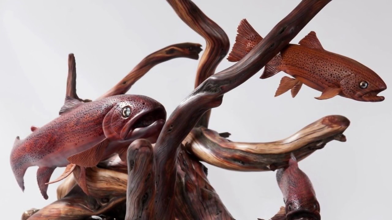 Tom Dean carves out his niche in the world of Western art - YouTube