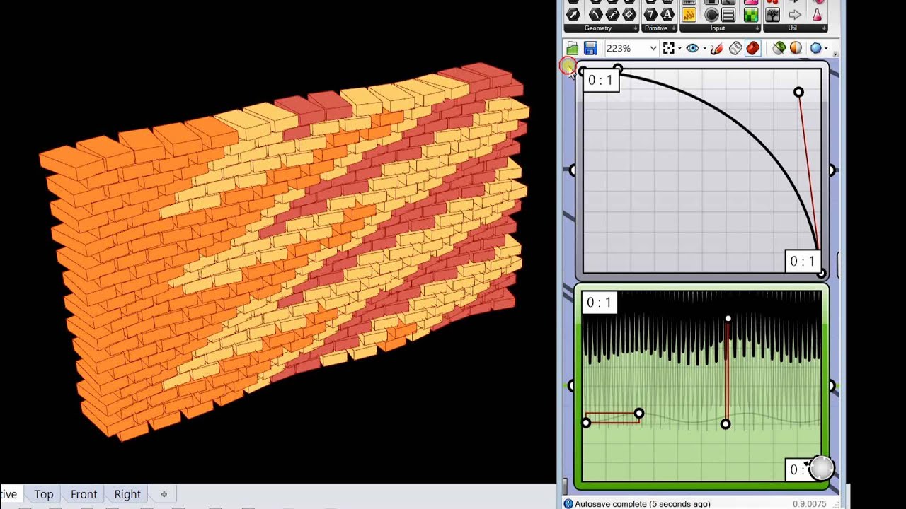 Parametric Brick Wall - YouTube