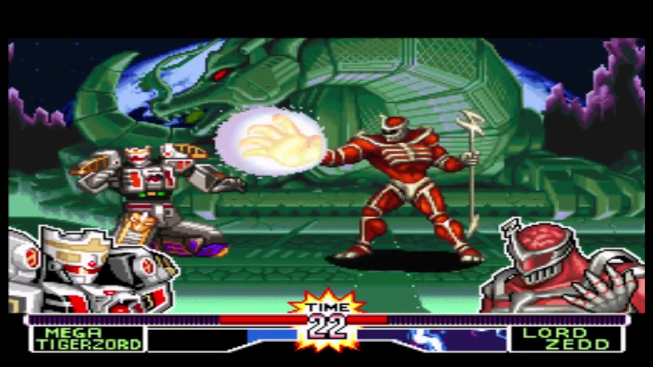 Mighty Morphin Power Rangers: The Fighting Edition - Mega Tigerzord ...