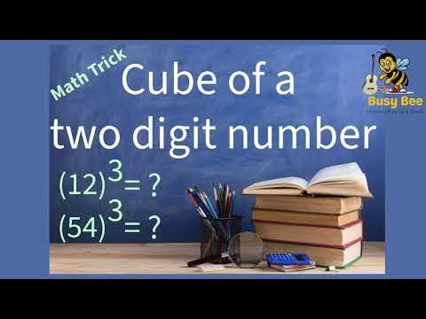 Cube of any two digit number - YouTube