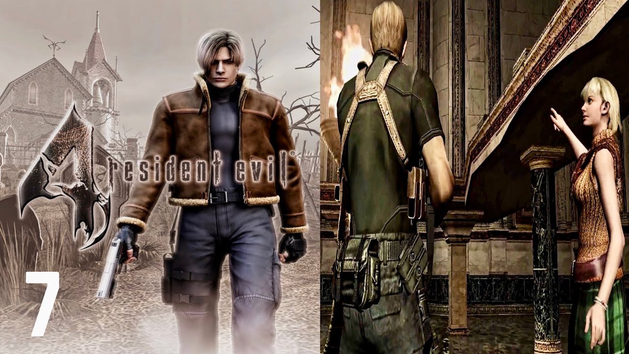 Resident Evil 4 Part 7. Crazy castle of cultists. (Professional ...