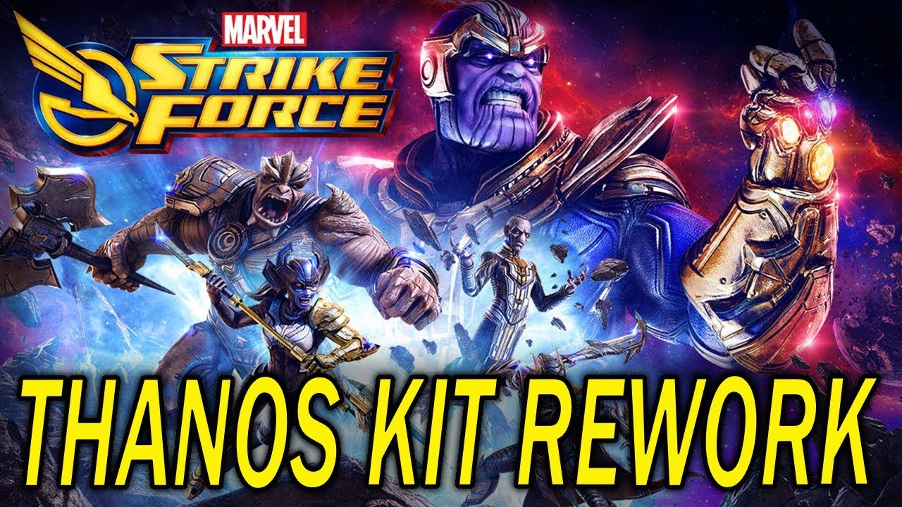 Patch Delay - Thanos Kit - New AW Rooms? MARVEL Strike Force - MSF ...