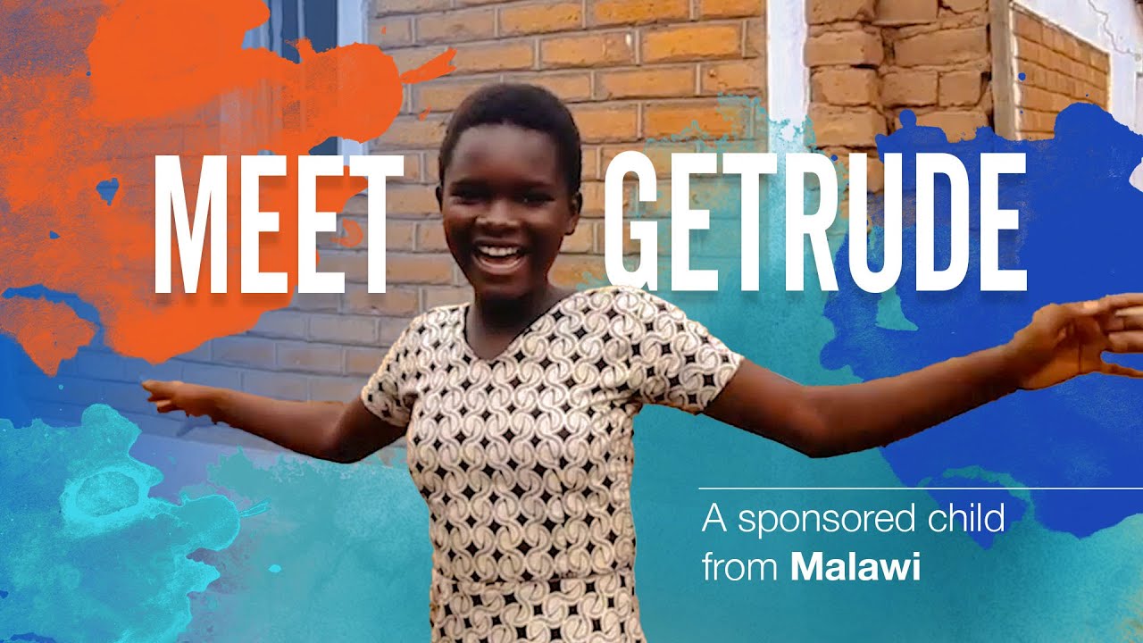 Meet Getrude: A sponsored child from Malawi - YouTube