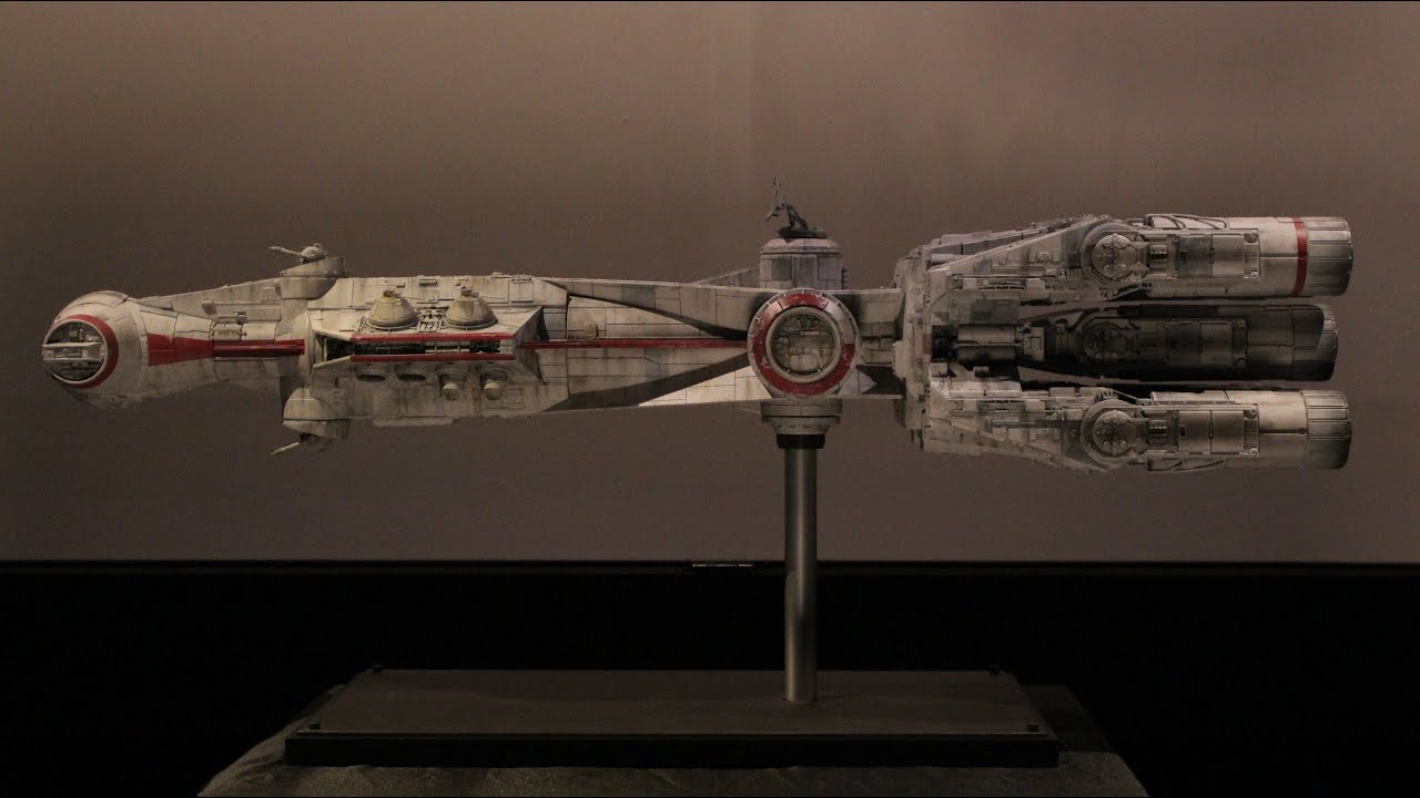 STAR WARS 1/2 Studio Scale Blockade Runner : TANTIVE IV - YouTube