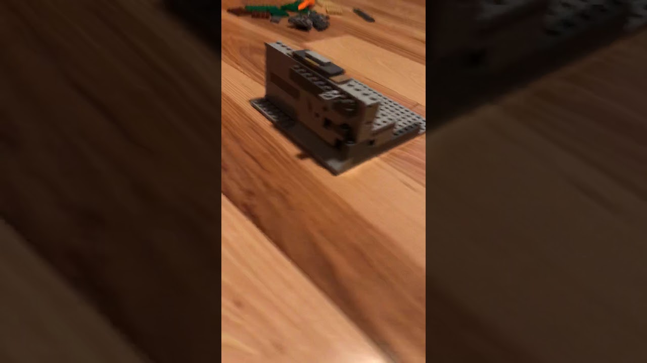 Tiny sliding LEGO door for LEGO Mini-figs!! - YouTube