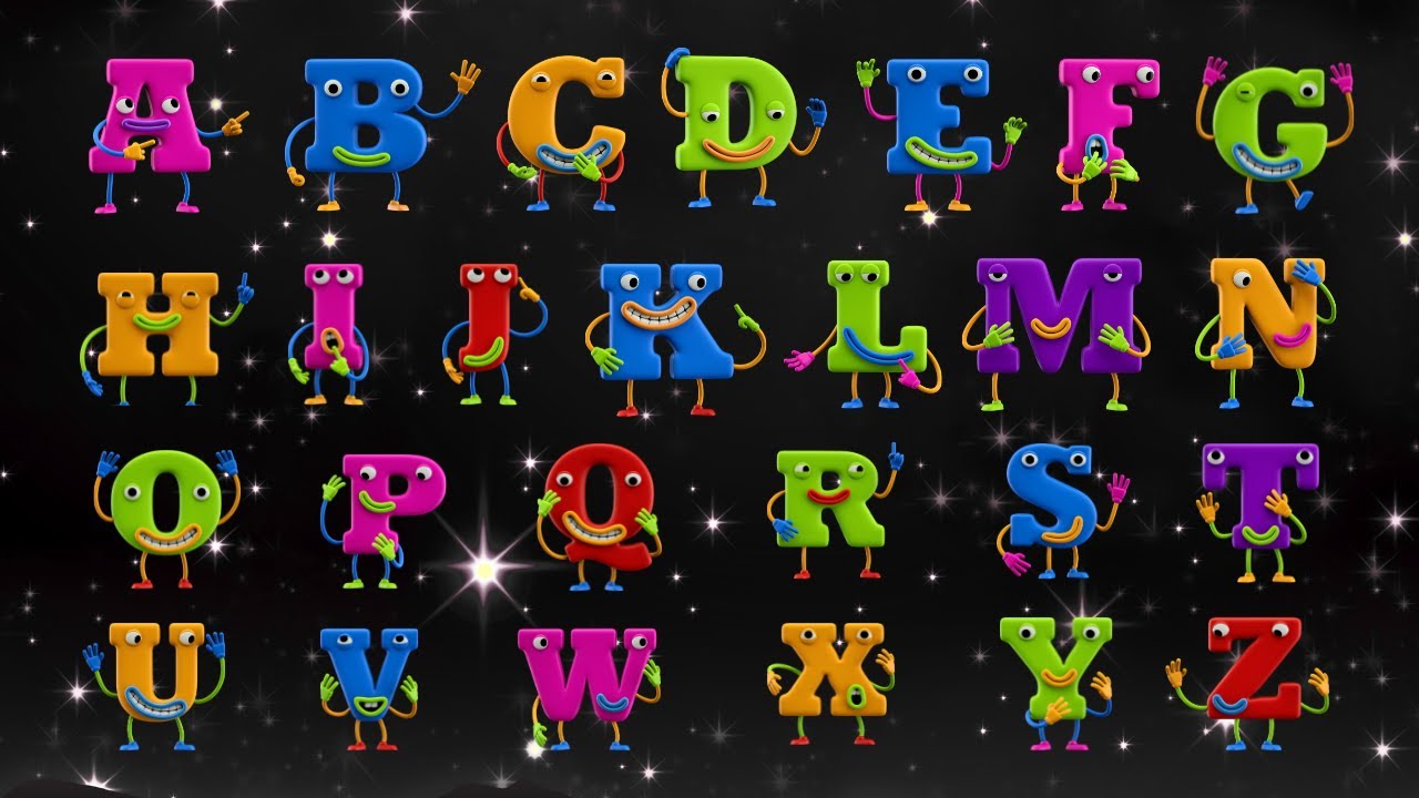 ABC Video for Kids | Learn the Alphabet with Fun Colourful Letters ...