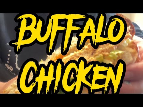 Buffalo Pulled Chicken Sarnie - YouTube