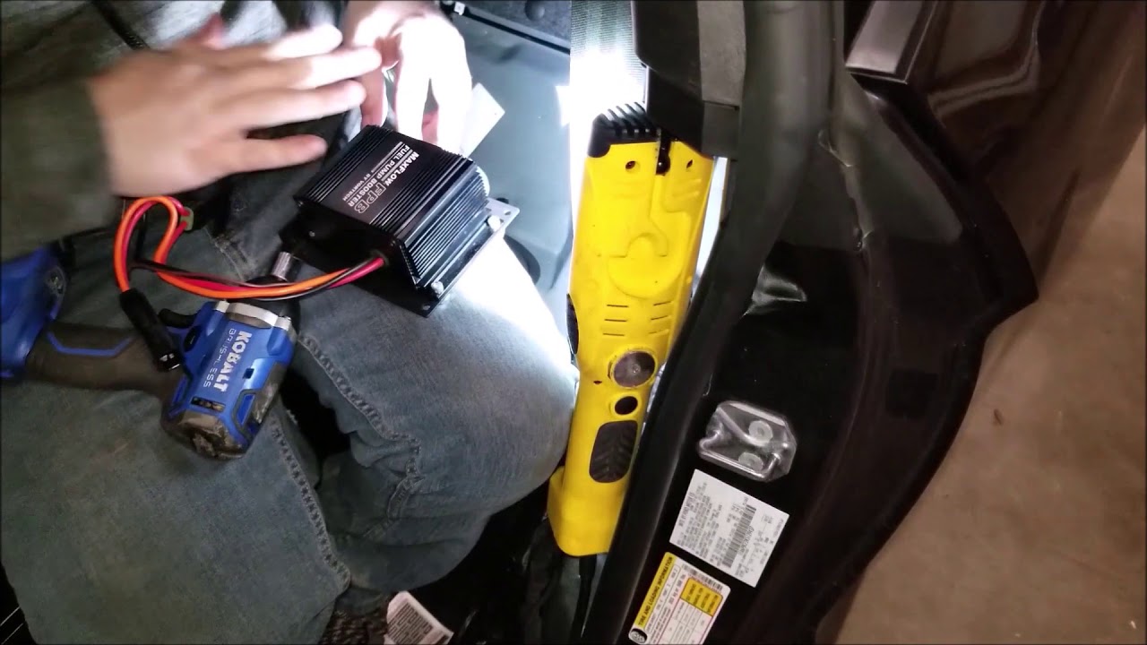 Boosted 2019 Mustang GT Build, Installing The Boost-a-pump - YouTube