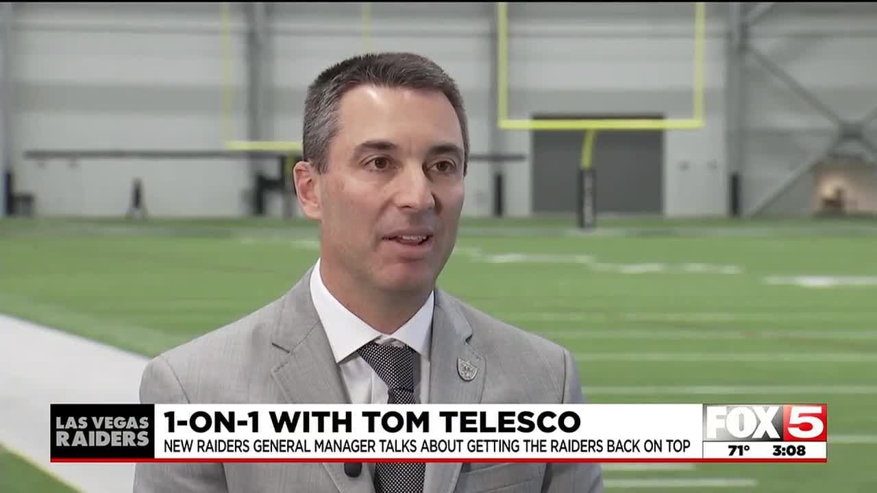 1-on-1 with new Raiders GM Tom Telesco - YouTube