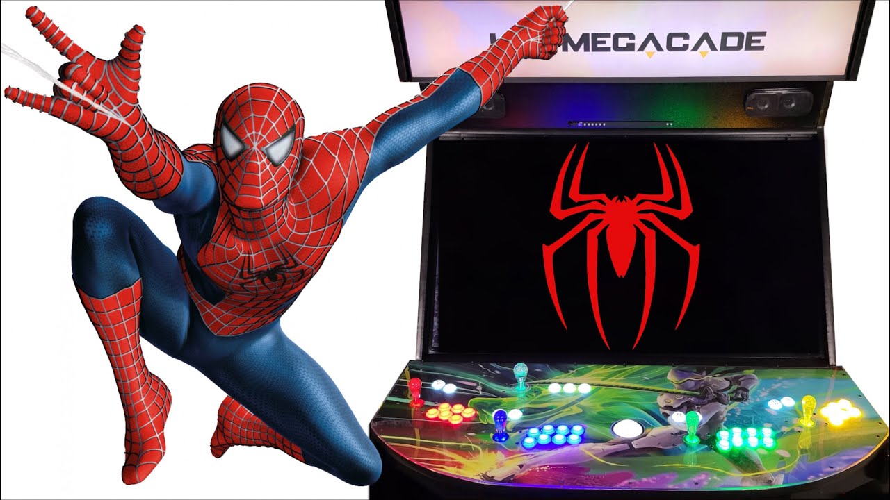 Spider-Man Games on HQ Megacade - Extreme Home Arcade - YouTube