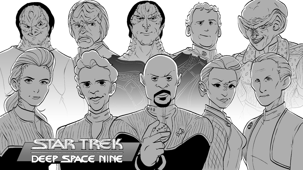 Dave Doodles: Star Trek: Deep Space Nine - YouTube