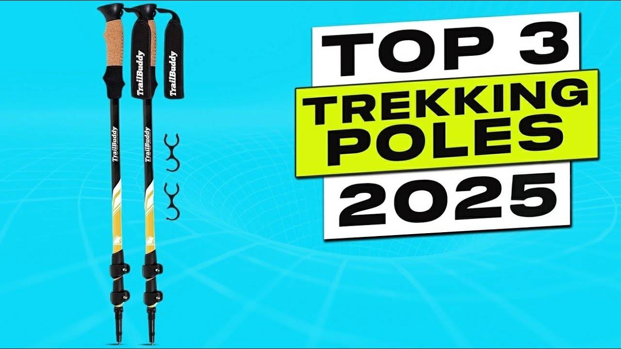 Top 3 BEST Trekking Poles 2024 - YouTube