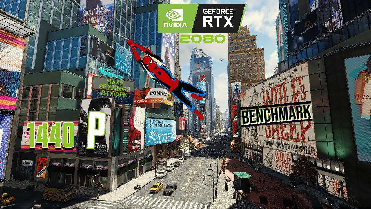 RTX 2080 Vs. Marvel's Spider-Man Remastered - YouTube