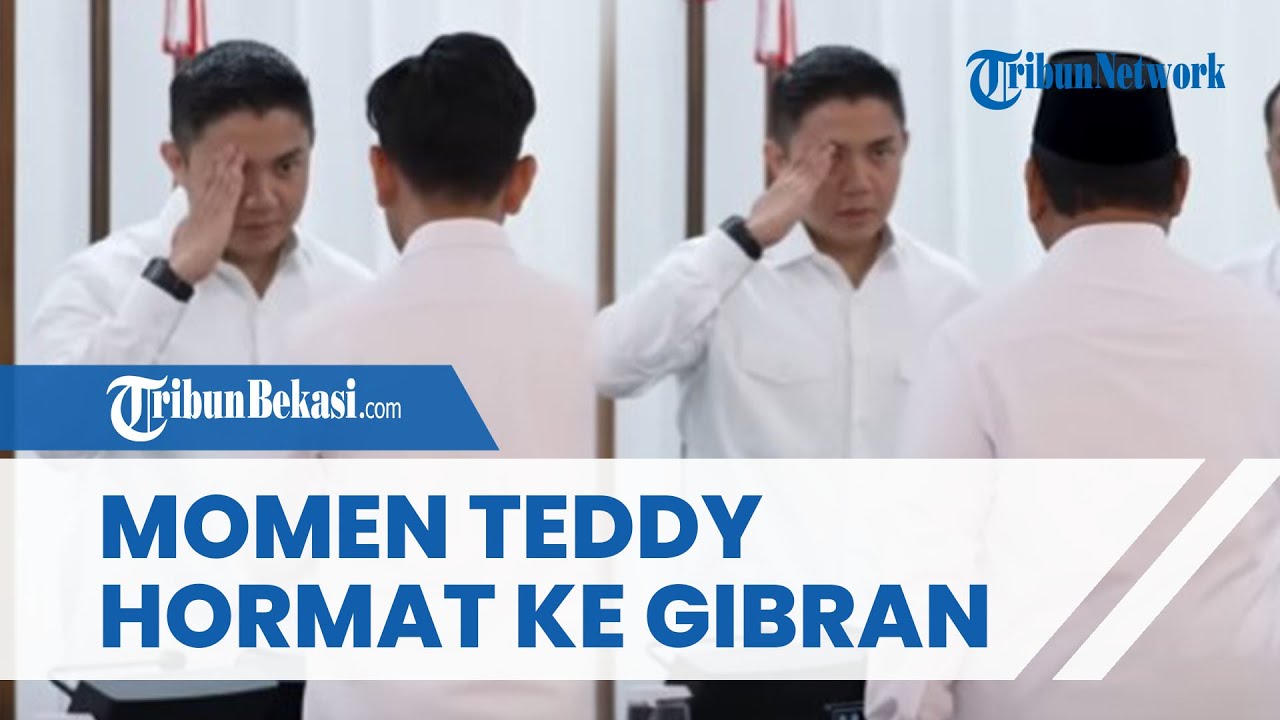TANPA RAGU! Tersorot Sikap Hormat Mayor Teddy ke Wapres Gibran ...