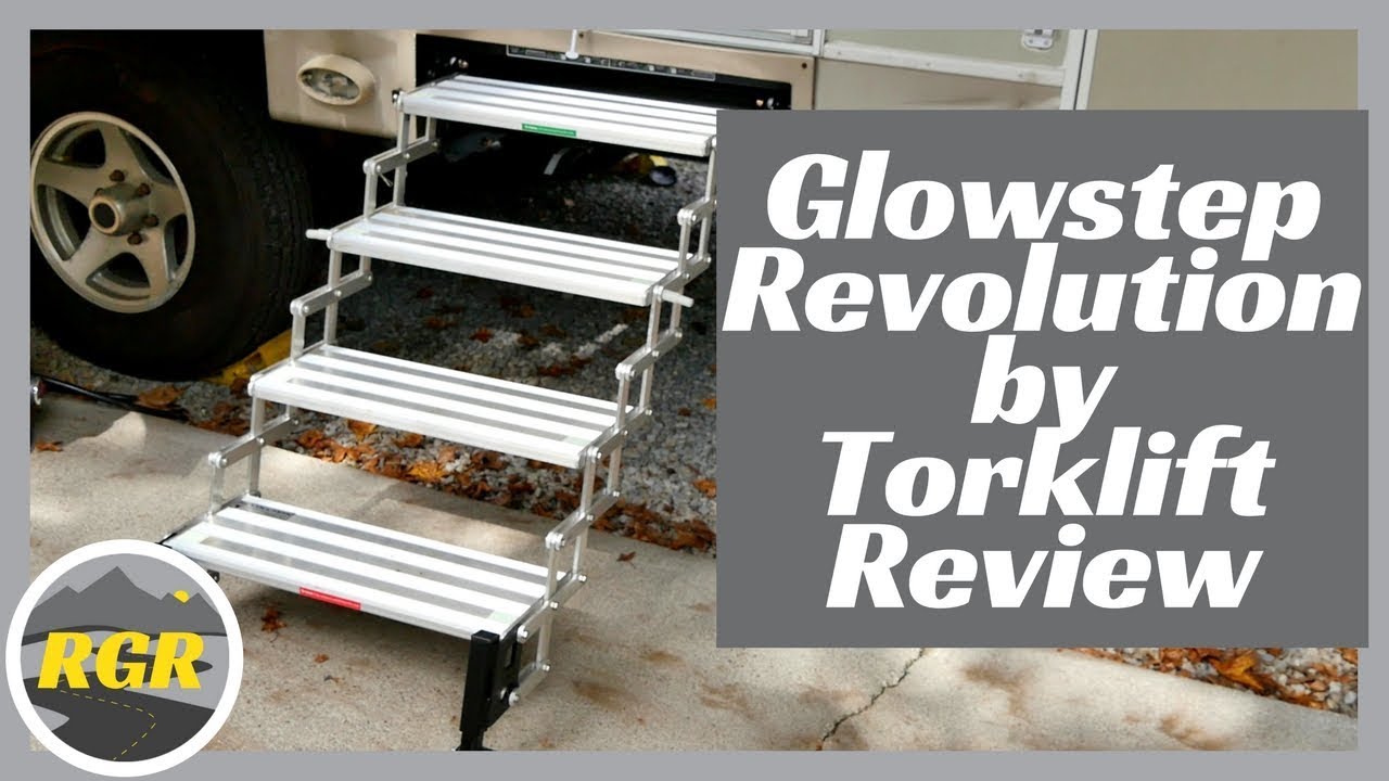 Glowstep Revolution by Torklift | Product Review | Sturdy RV Stairs for ...