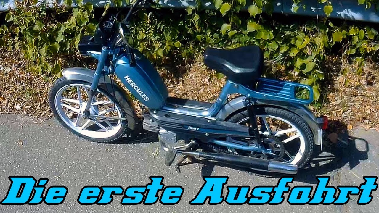 Hercules Prima 4 | Die erste Ausfahrt mit euch :) - YouTube