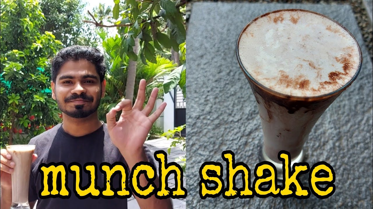 Munch Shake | Munch Choclate Shake | Simple shake Recipe | variety shakes | Naseef Vlogs - YouTube