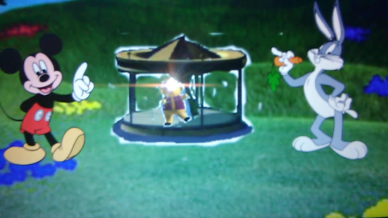 Mickey Mouse and Bugs Bunny watching Tap Dancing Bear - YouTube
