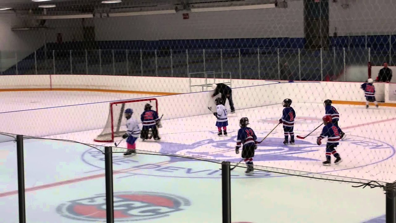 Mite A Mickey Dowd goal West Hartford 10 / 11 / 14 - YouTube