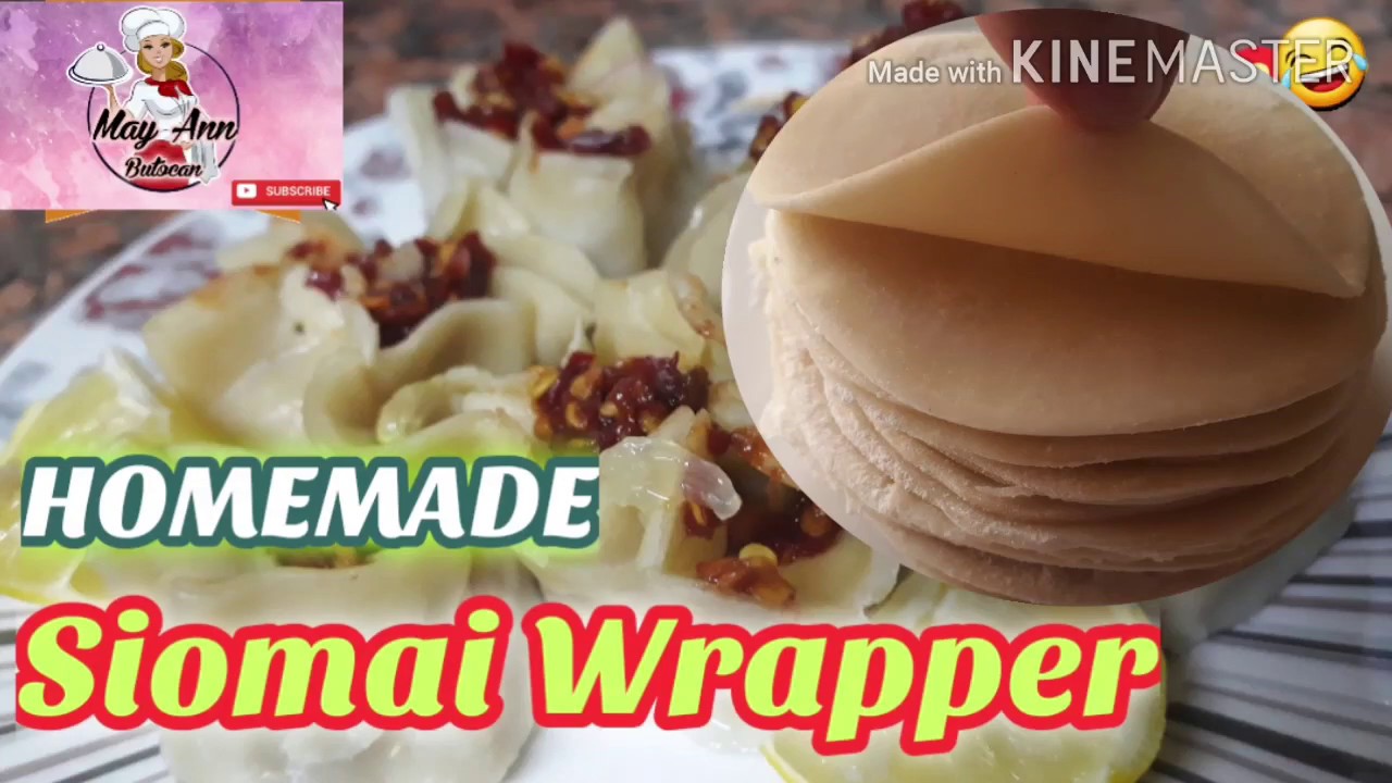How To Make Siomai Wrapper 3 Ingredients Only Try Out😂 Youtube