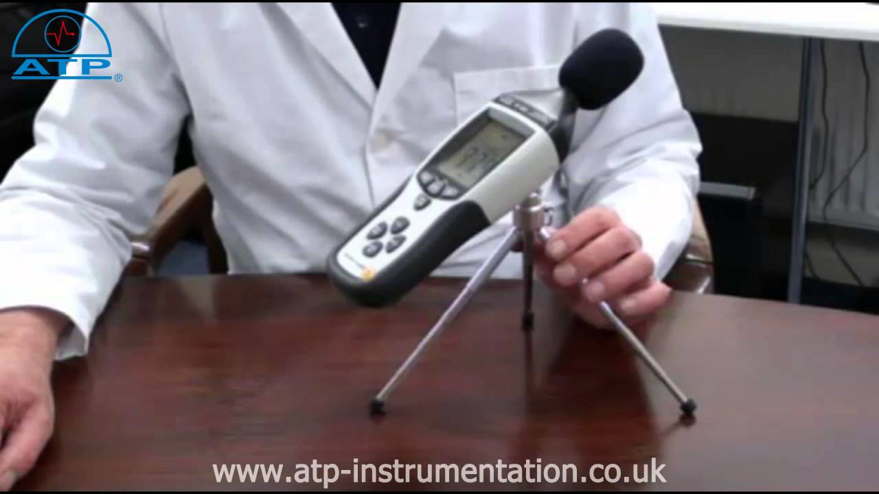 Precision USB Sound Level Meter | ATP Instrumentation - YouTube