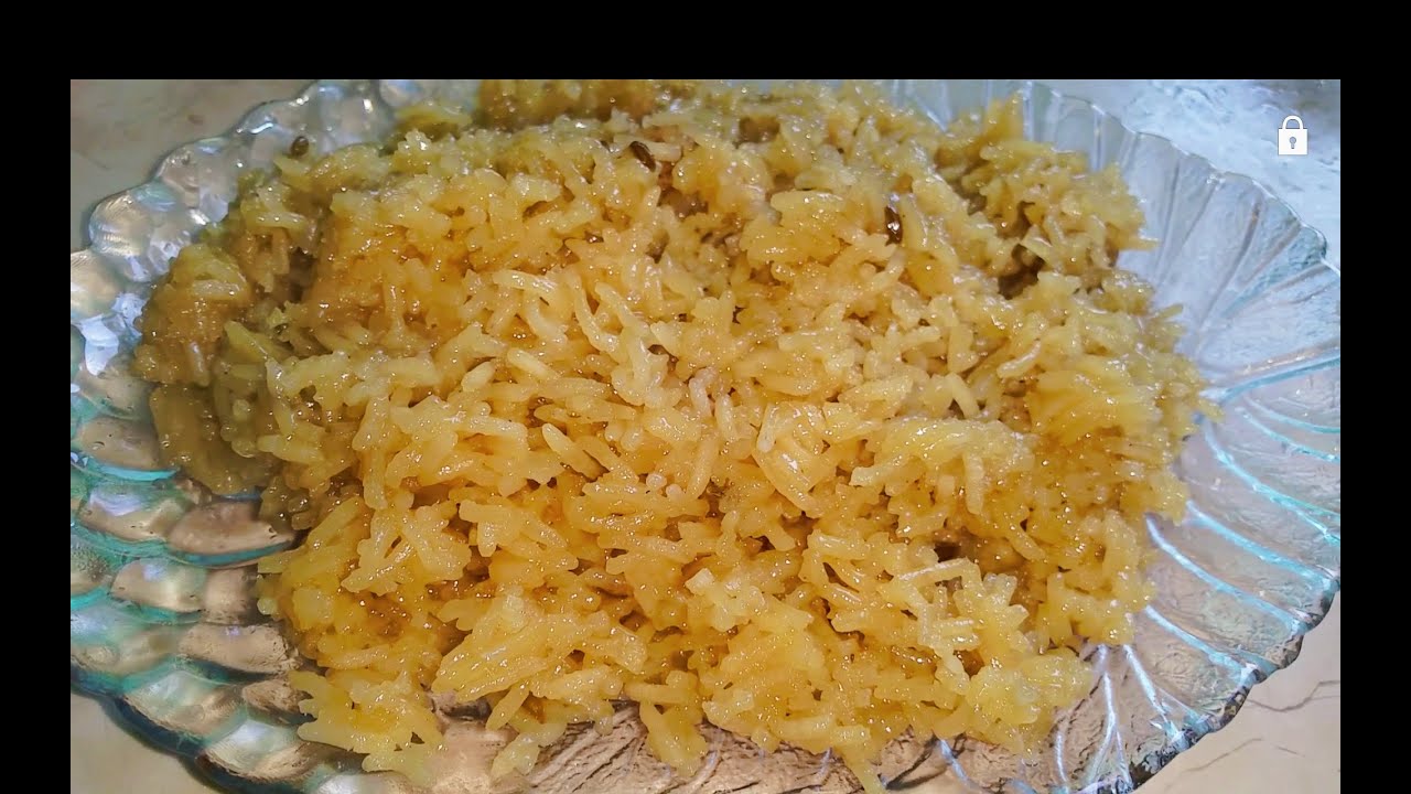 Gur walay chawal recipe ( jaggery rice) - YouTube
