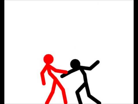 Stick Figure Fight Scene - YouTube