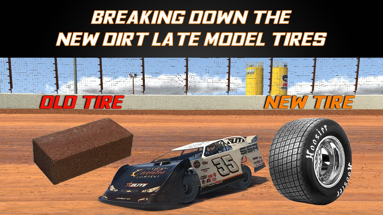 Breaking down the new late model tire - YouTube