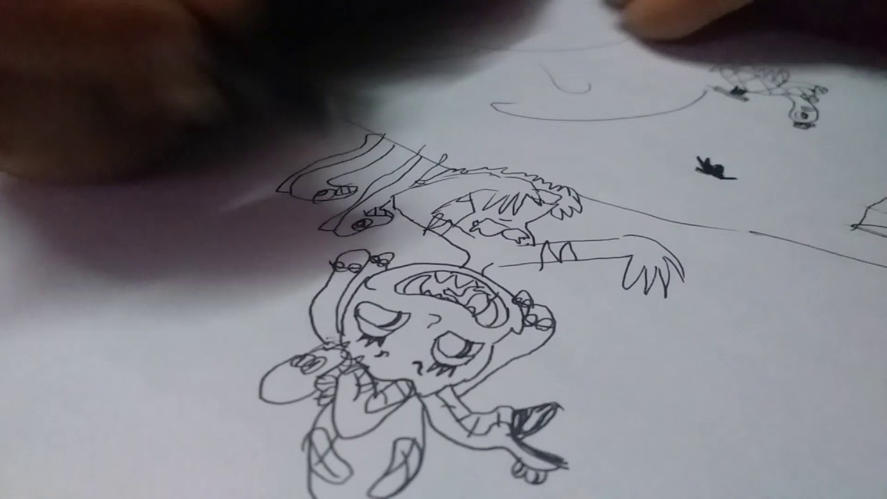 Drawing CALAMARIA!! || Cuphead Characters! - YouTube