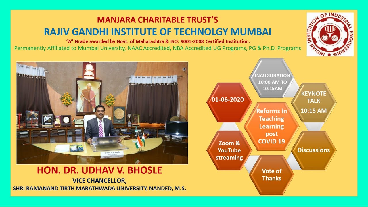 Day 1 Morning Session Part 1 "Online FDP at RGIT Mumbai" (01/06/2020 ...