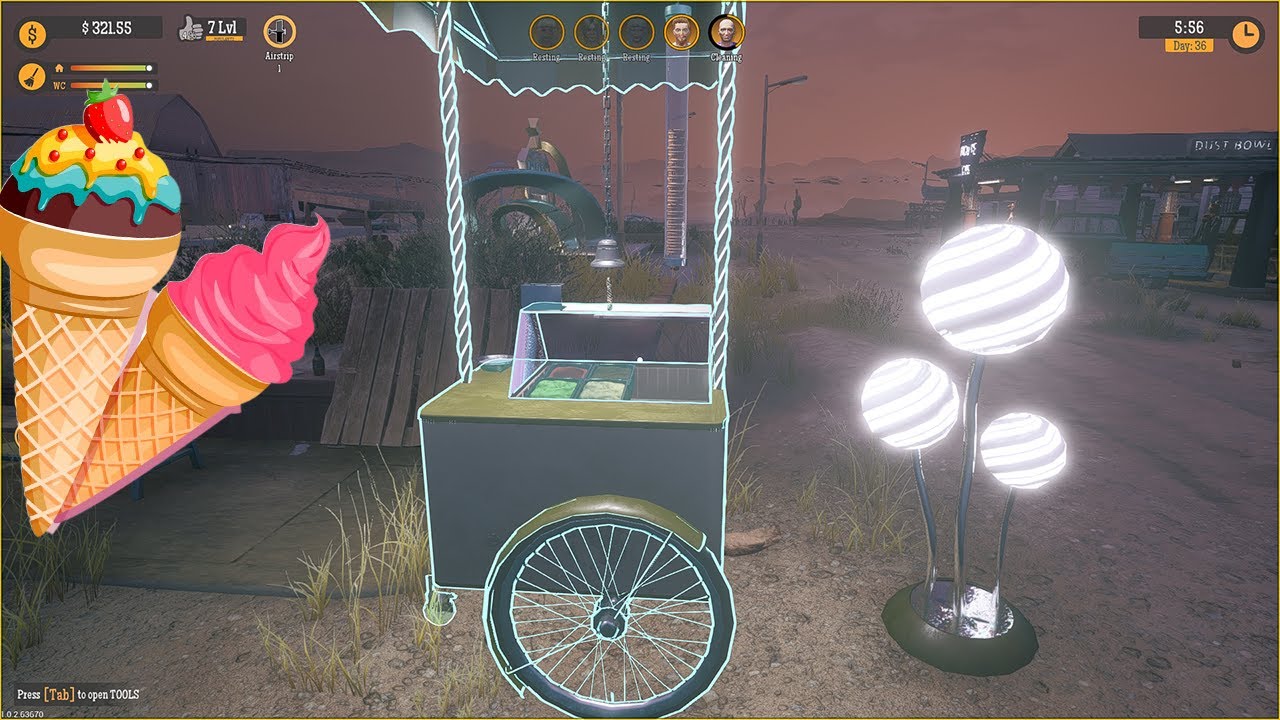 OPENING ICE CREAM STALL ||GAS STATION SIMULATOR GAMEPLAY#8 # ...