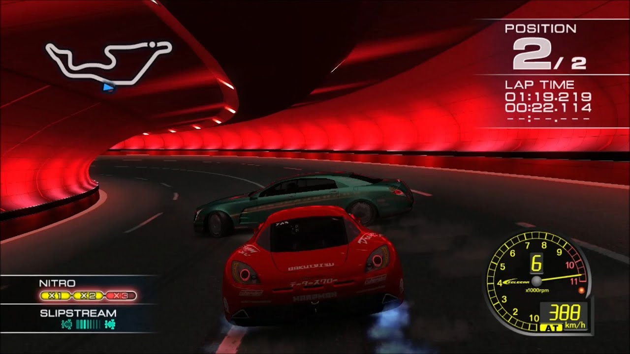 Ridge Racer 7 Extreme Battle Duel - G00 with Meltfire [Control veiw ...