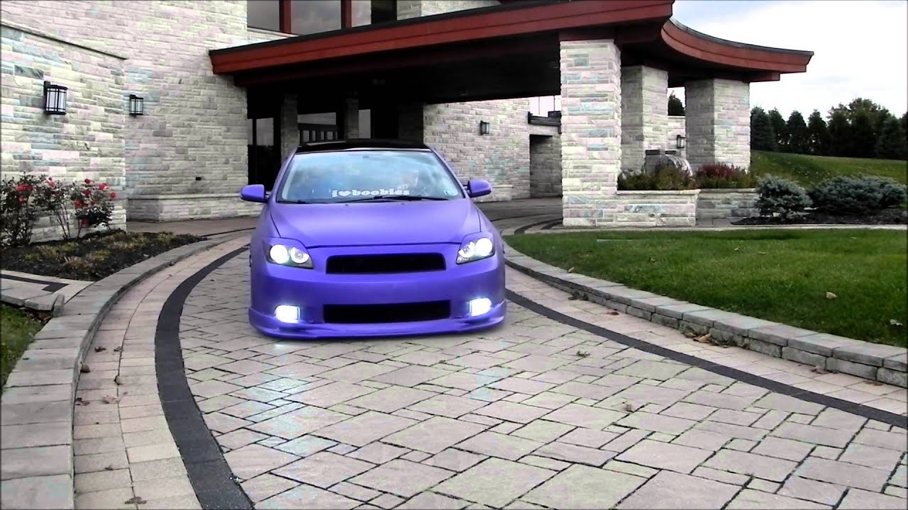 Stanced Scion tC mini movie - YouTube
