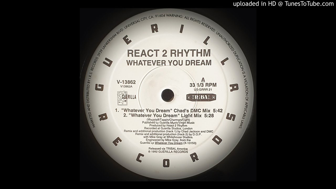 REACT 2 RHYTHM - WHATEVER YOU WANT (LIGHT MIX) - YouTube