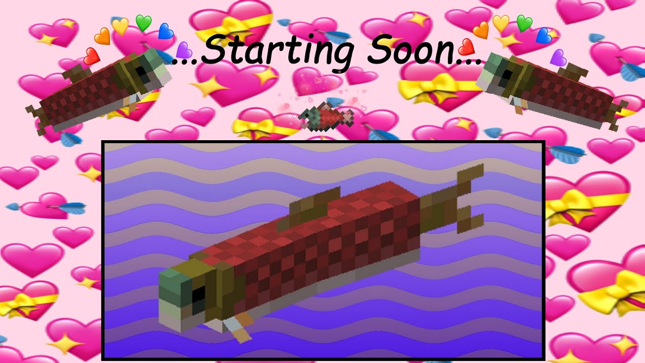 Fish Art Stream! Custom starting soon screen + Philza - YouTube