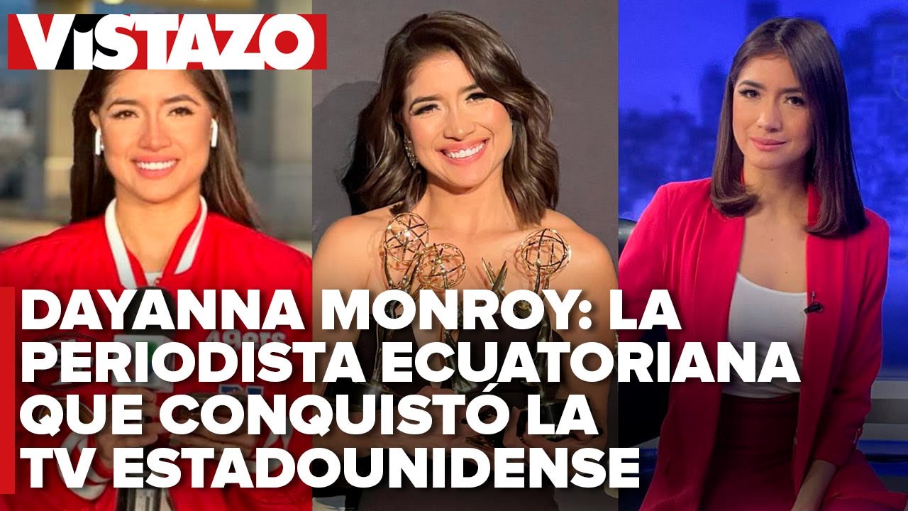 Dayanna Monroy: la periodista ecuatoriana que conquistó la TV ...