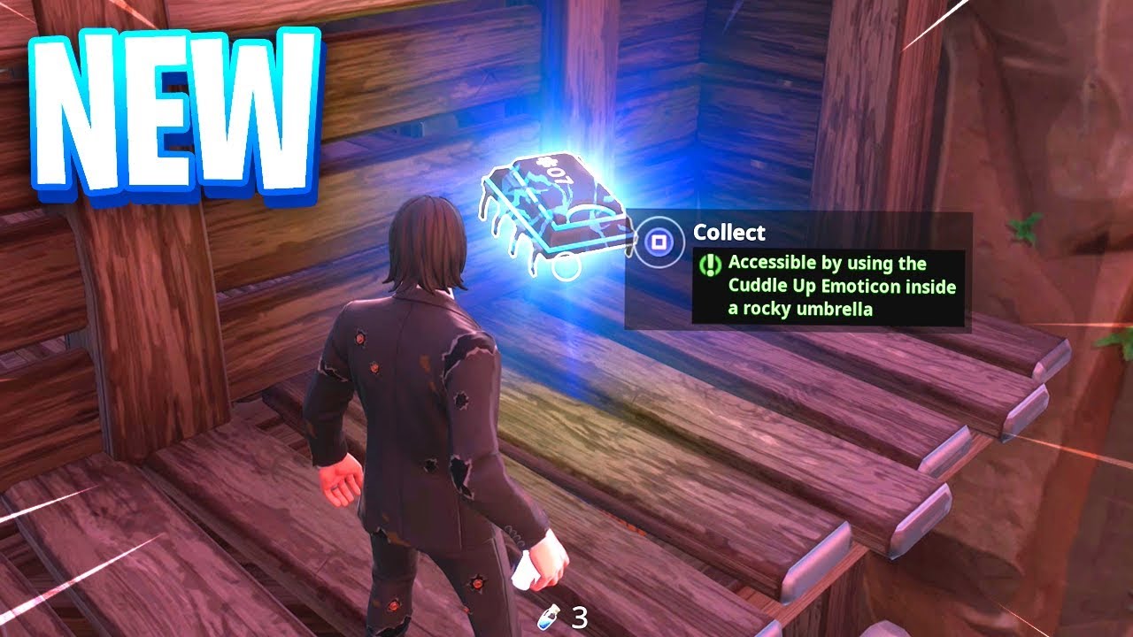 Fortnite Fortbyte #07 MAP LOCATION - Accesible By Using Cuddle Up ...