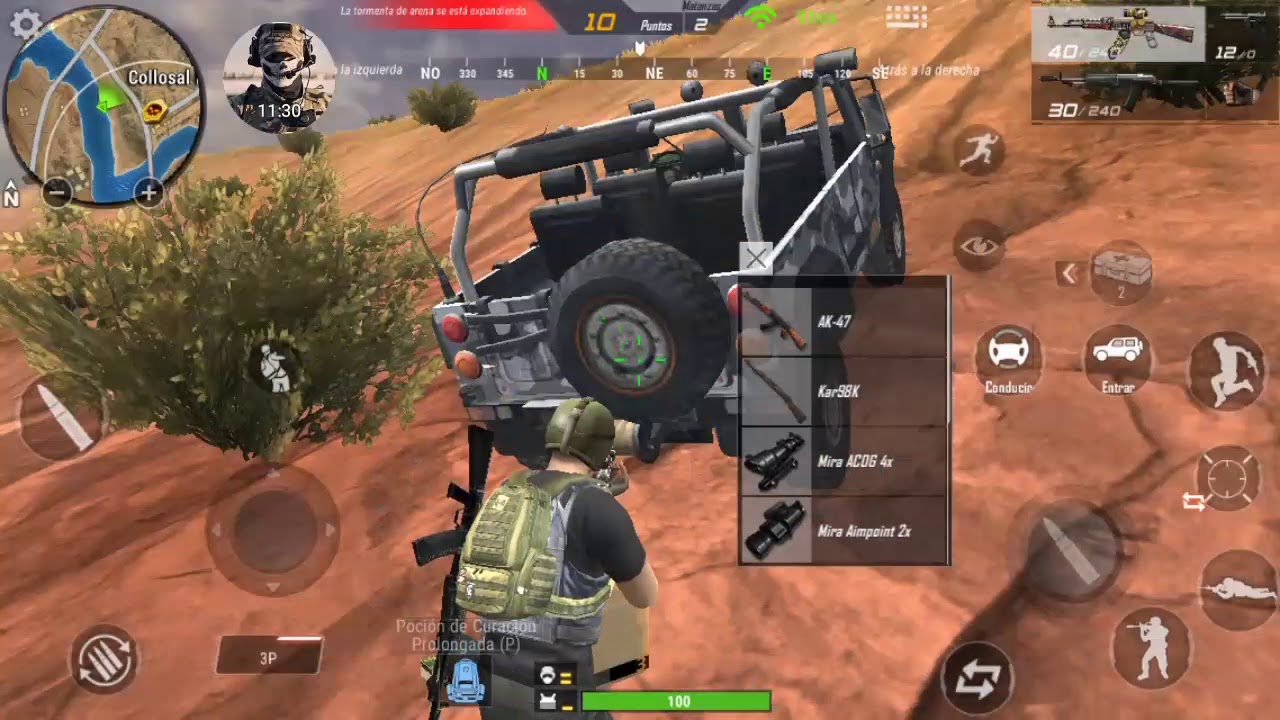 CrossFire Legends Mapa Desierto Battle Royale - YouTube