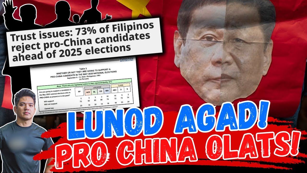 MGA SENADOR NA PRO CHINA DIRETCHO INIDORO SA MAJORITY NG MGA FILIPINO ...