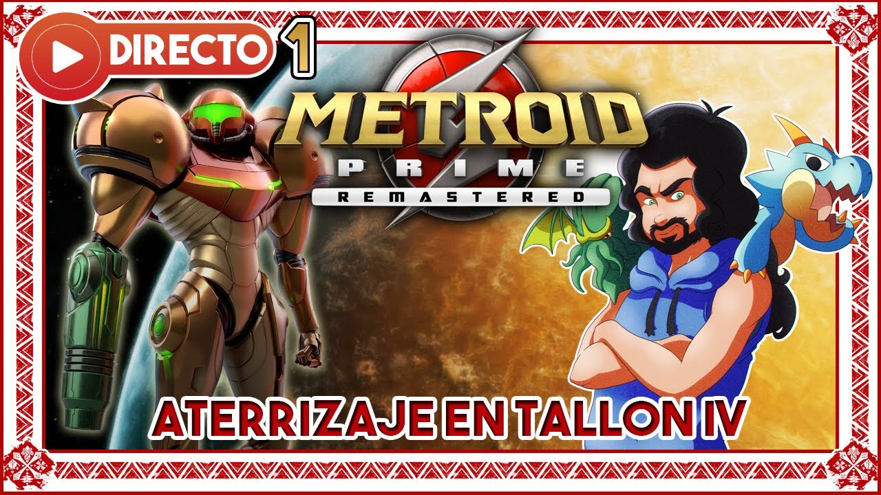 🔴 METROID PRIME REMASTERED -1- ATERRIZAJE EN TALLON IV - YouTube