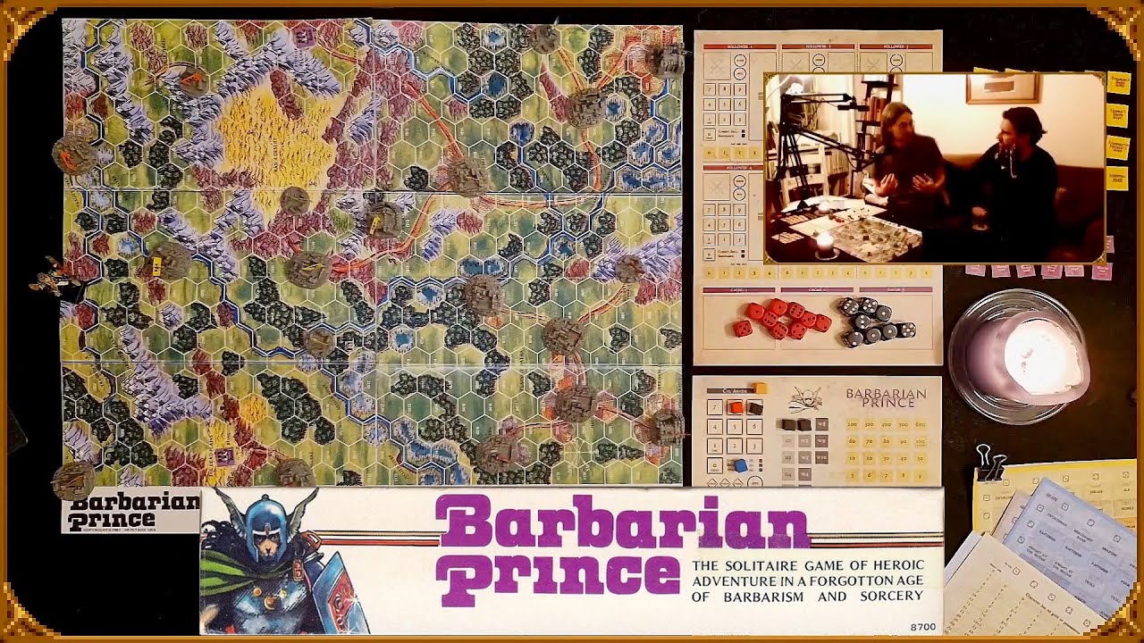 40 year old solo RPG - Barbarian Prince - YouTube