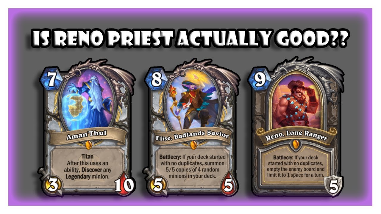 IS RENO PRIEST ACTUALLY GOOD IN HEARTHSTONE?! - YouTube