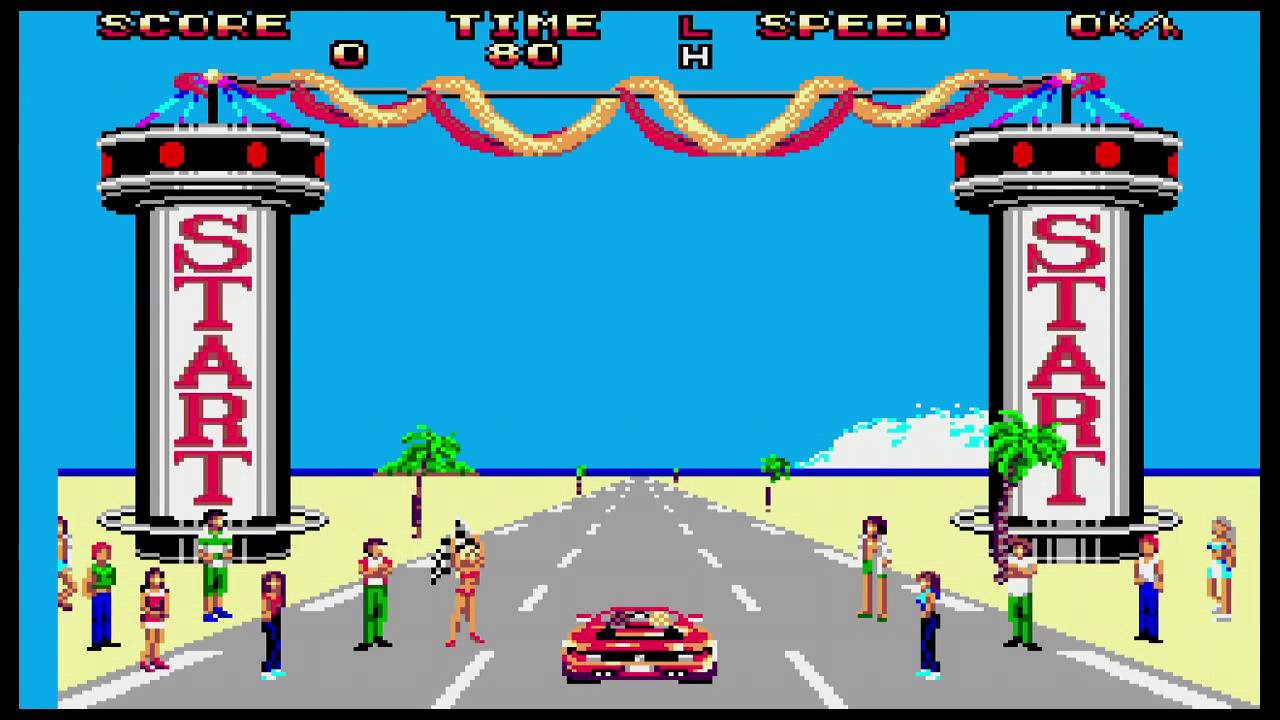 OUTRUN 3-D(RETRO FREAK) SEGA 1989 SEGA MASTER SYSTEM - YouTube