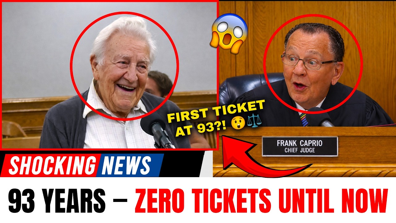 93-Year-Old Speeder: WWII Veteran's FIRST Ticket Ever 😂 Judge Frank ...