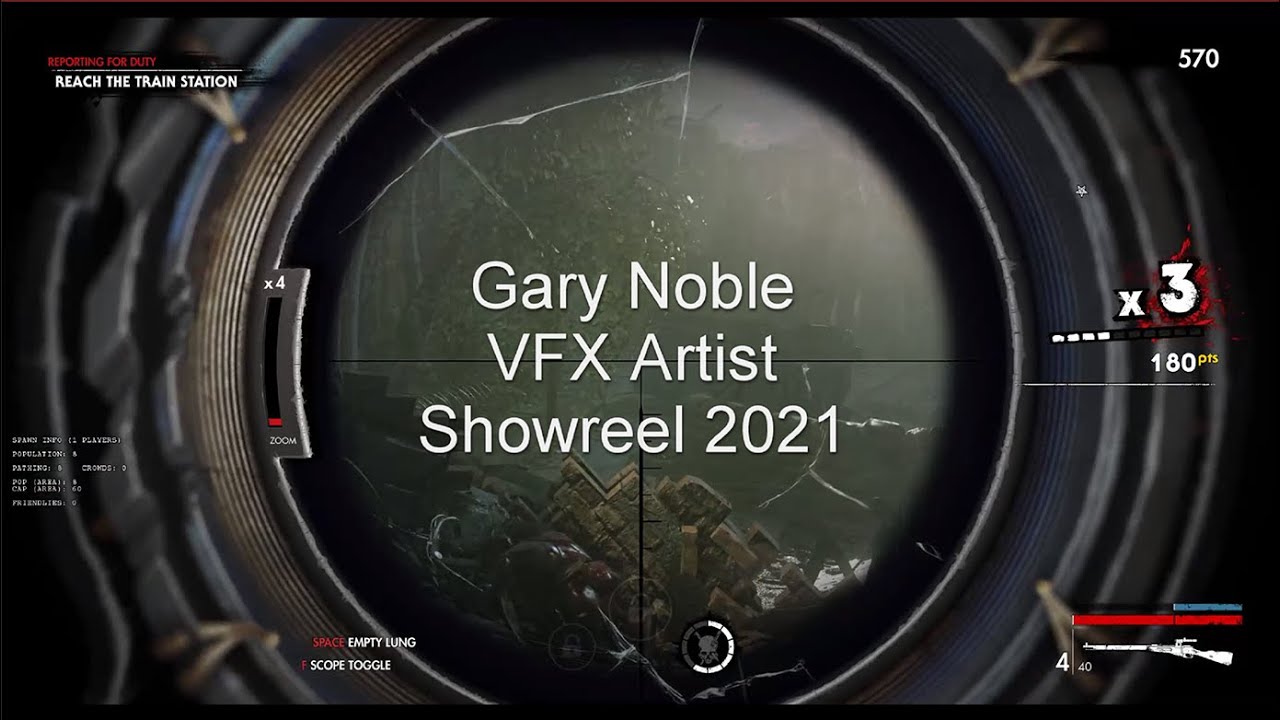 Gary Noble VFX Artist - Showreel 2021 - YouTube