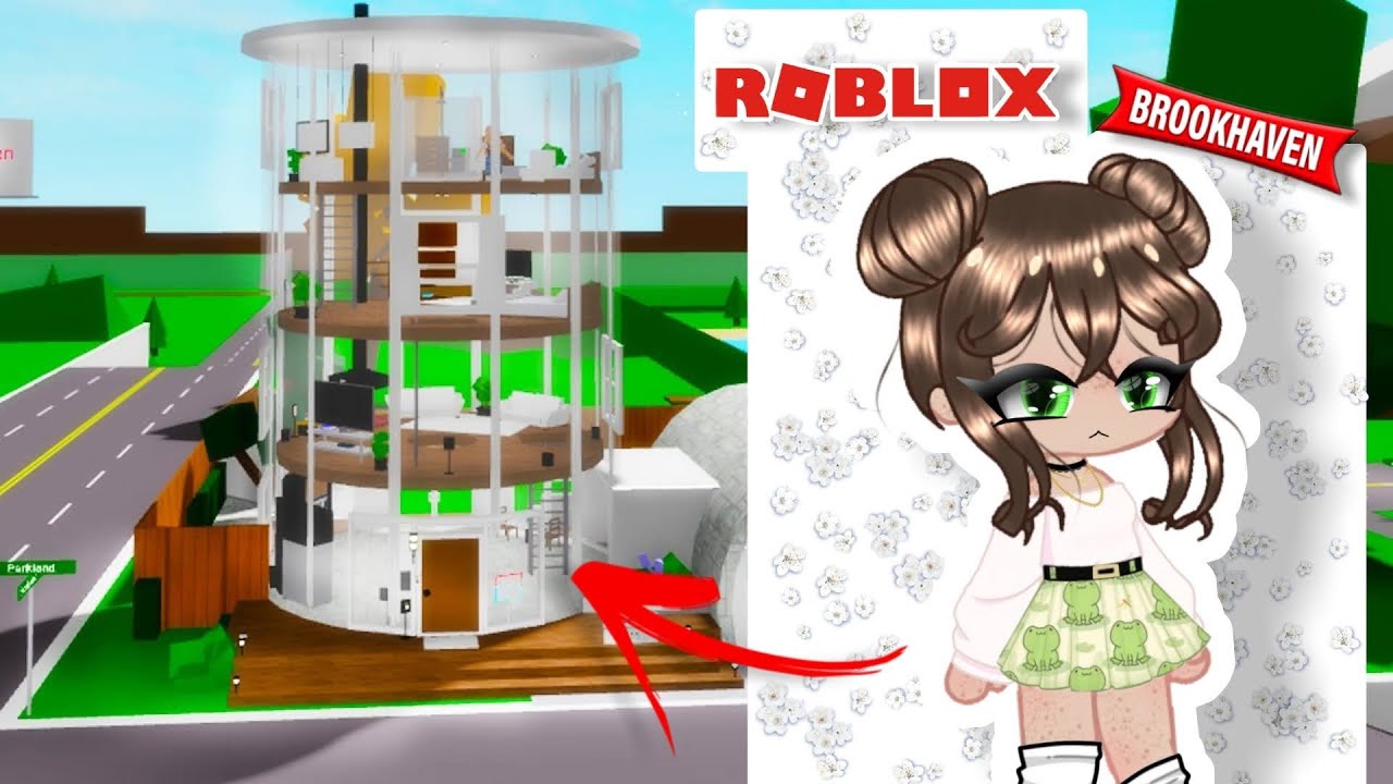 A tour of premium house in roblox brookhaven! - YouTube
