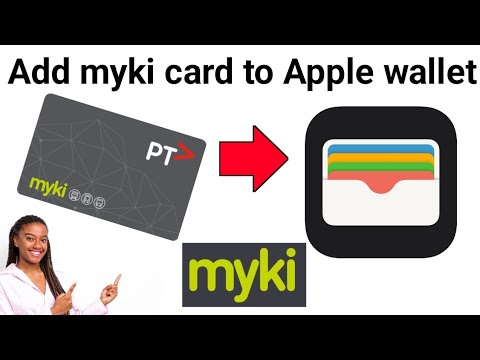 How to Add myki card to Apple wallet 2023 tutorial - YouTube
