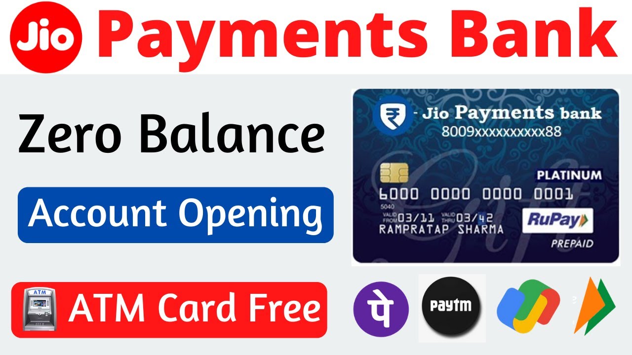 Jio Payments Bank Zero Balance Saving Account Opening Online 2021 | Jio ...
