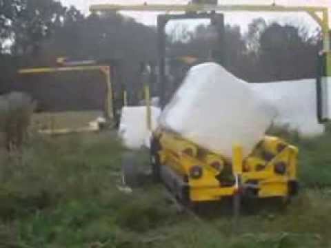 Ag Wrap Large Square Bale, Round Bale, Small Square Bale Wrapper - YouTube