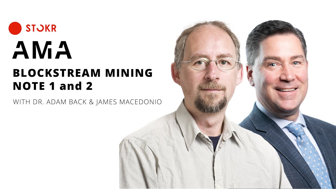 STOKR AMA: Blockstream Mining Note 2: Bitcoin Hashrate-Backed Investment - YouTube